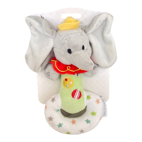 Disney | Toys | Disney Store Disney Baby Dumbo Plush Rattle For Baby ...